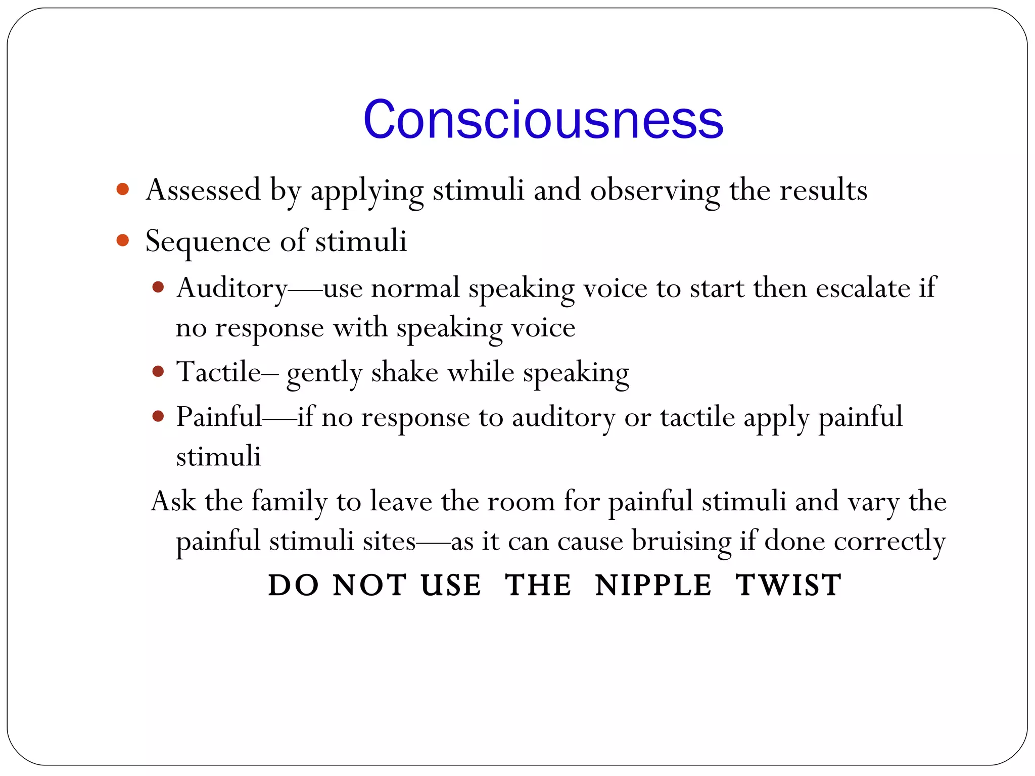 Neurological Assessment97 03 | PPT