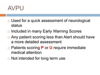 Neurological assessment For Nurses | PPTX