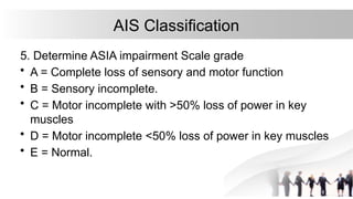Comprehensive Guide to ASIA Scoring and Grading for Spinal Cord Injury ...