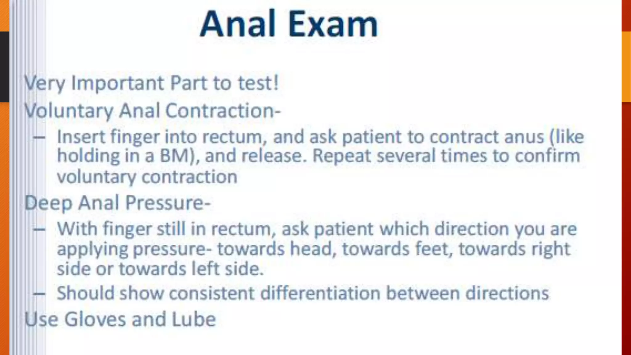 Neurological assessment for asia chart | PPTX