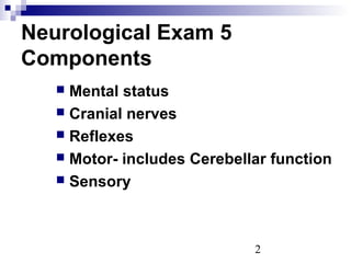 Neurological assessment sp07 webversion | PPT