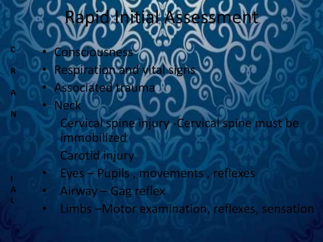 Neurological complications in omfs trauma by Dr. Amit Suryawanshi .Oral ...