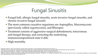 Neurological Complications of Sinusitis | PPTX
