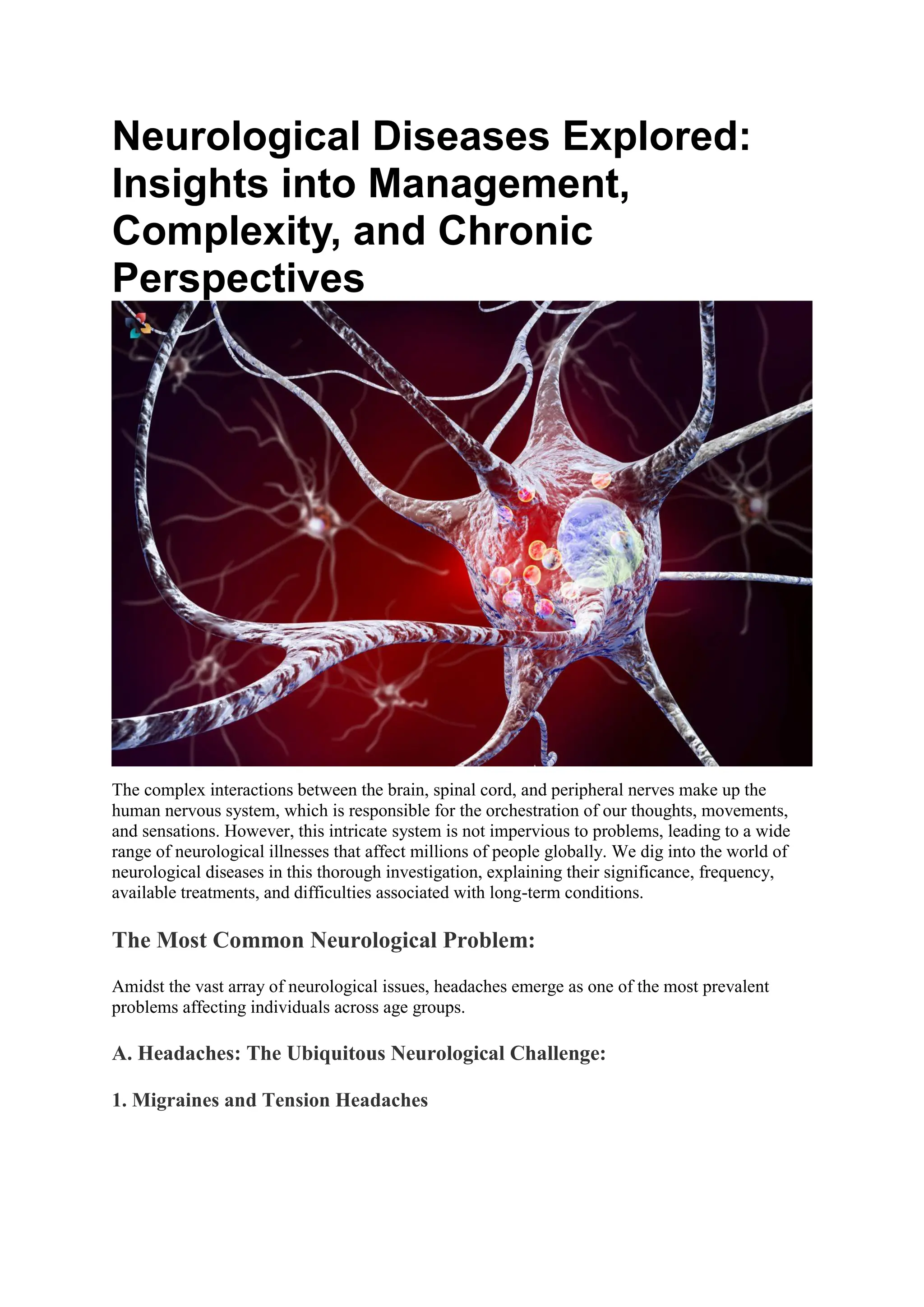 Neurological Diseases: Problems, Diseases & Treatment | The ...