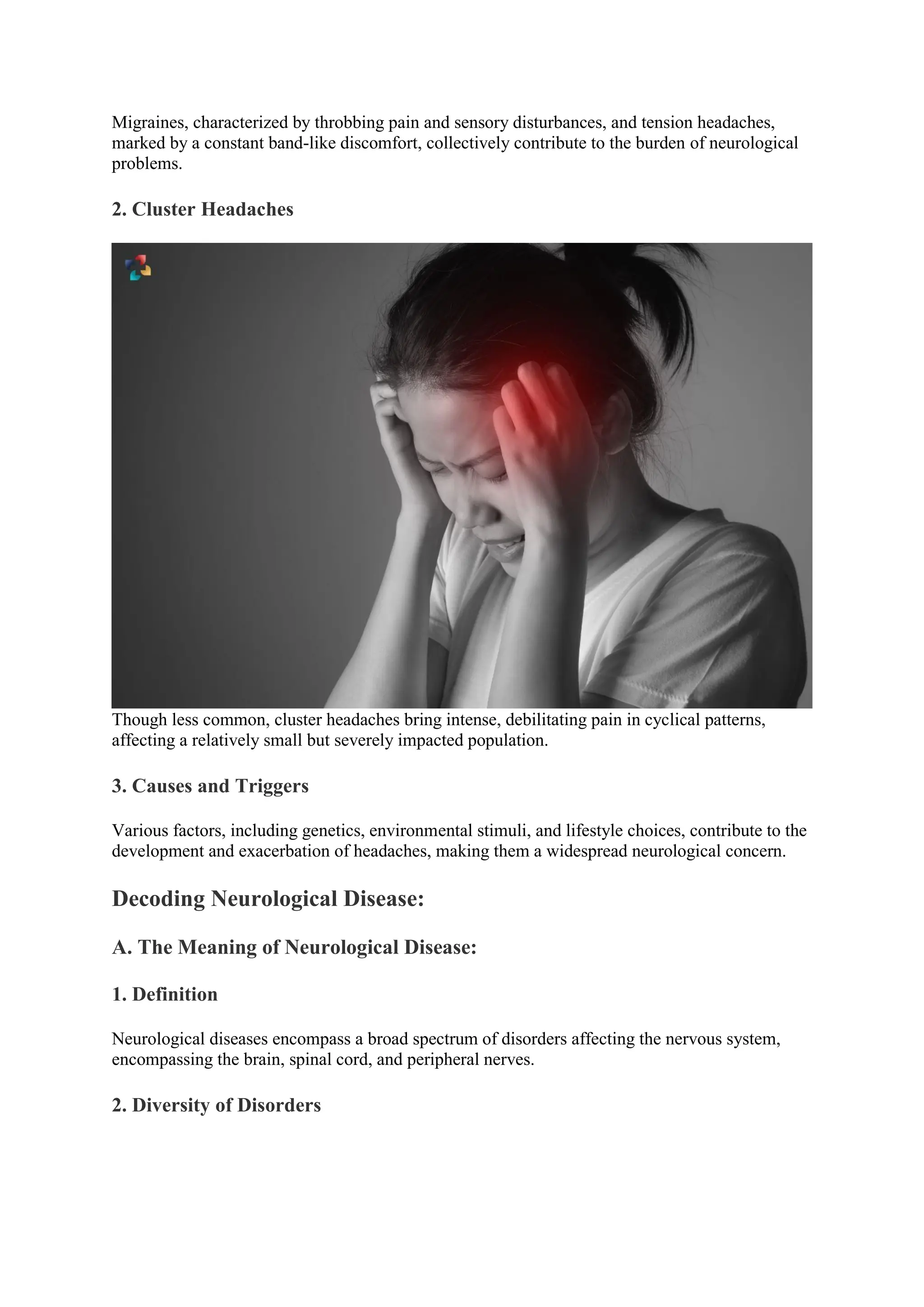 Neurological Diseases: Problems, Diseases & Treatment | The ...