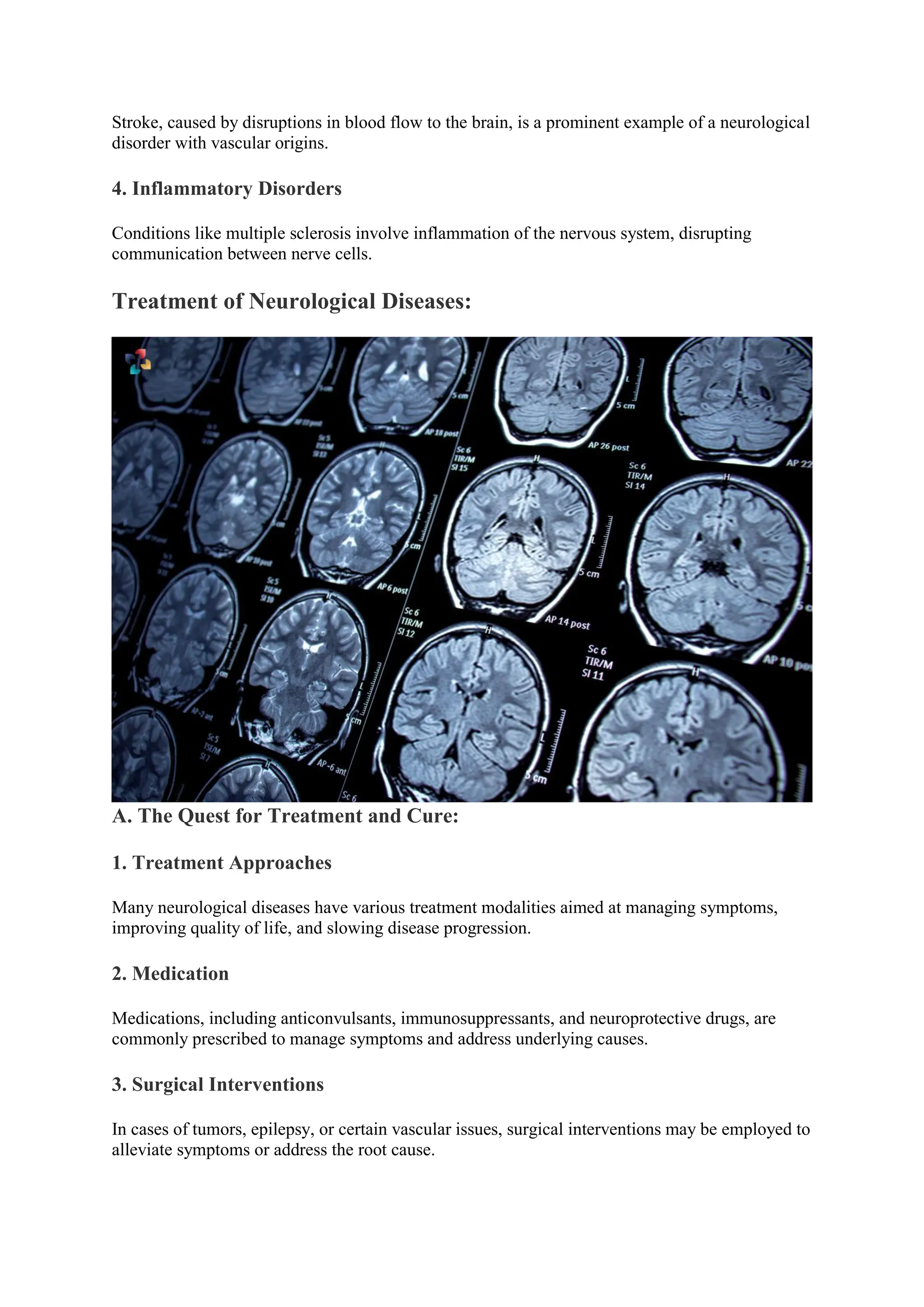 Neurological Diseases: Problems, Diseases & Treatment | The ...