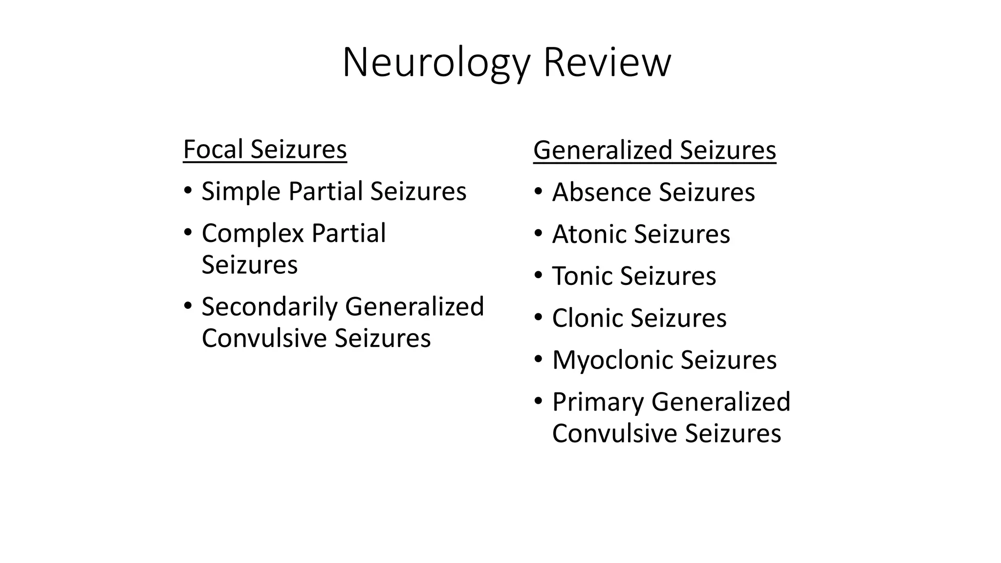 NEUROLOGICAL DISEASES – PATHOPHYSIOLOGY, CARDINAL SYMPTOMS Med I.pptx