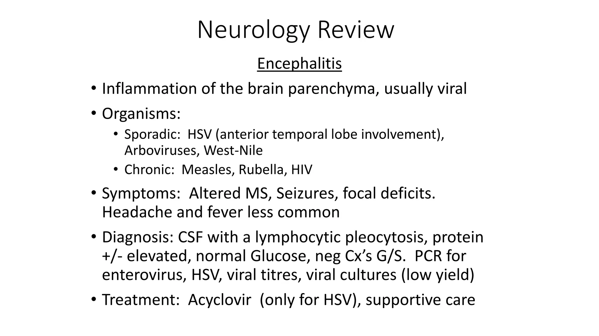 NEUROLOGICAL DISEASES – PATHOPHYSIOLOGY, CARDINAL SYMPTOMS Med I.pptx
