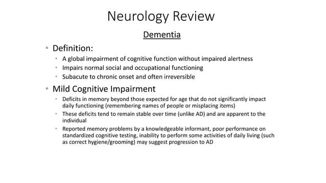 NEUROLOGICAL DISEASES – PATHOPHYSIOLOGY, CARDINAL SYMPTOMS Med I.pptx