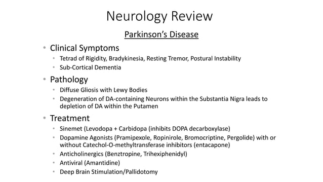 NEUROLOGICAL DISEASES – PATHOPHYSIOLOGY, CARDINAL SYMPTOMS Med I.pptx