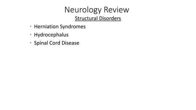 NEUROLOGICAL DISEASES – PATHOPHYSIOLOGY, CARDINAL SYMPTOMS Med I.pptx