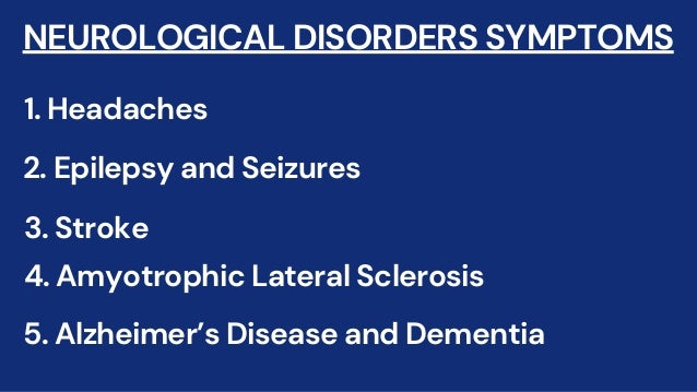 Neurological disorders | PPT
