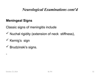 Neurological Disorders.pptx for bsc nursing | PPTX