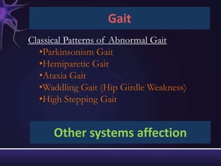 Neurological examination | PPTX