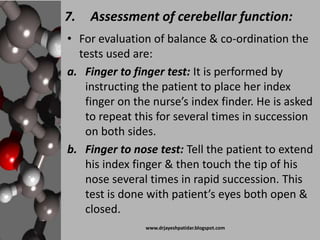 Neurological examination | PPSX