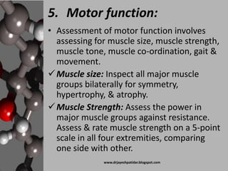 Neurological examination | PPSX