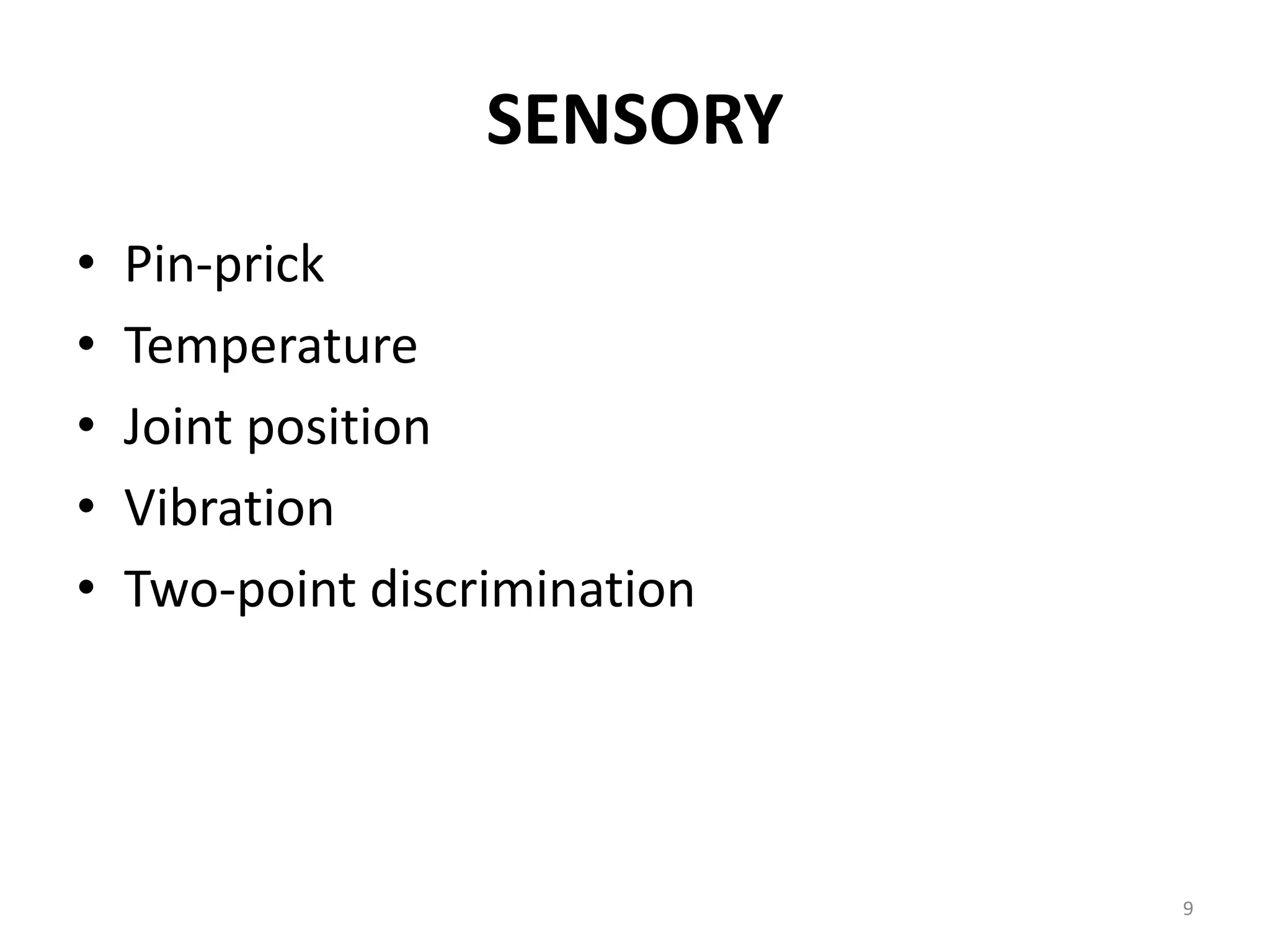 Neurological examination | PPTX