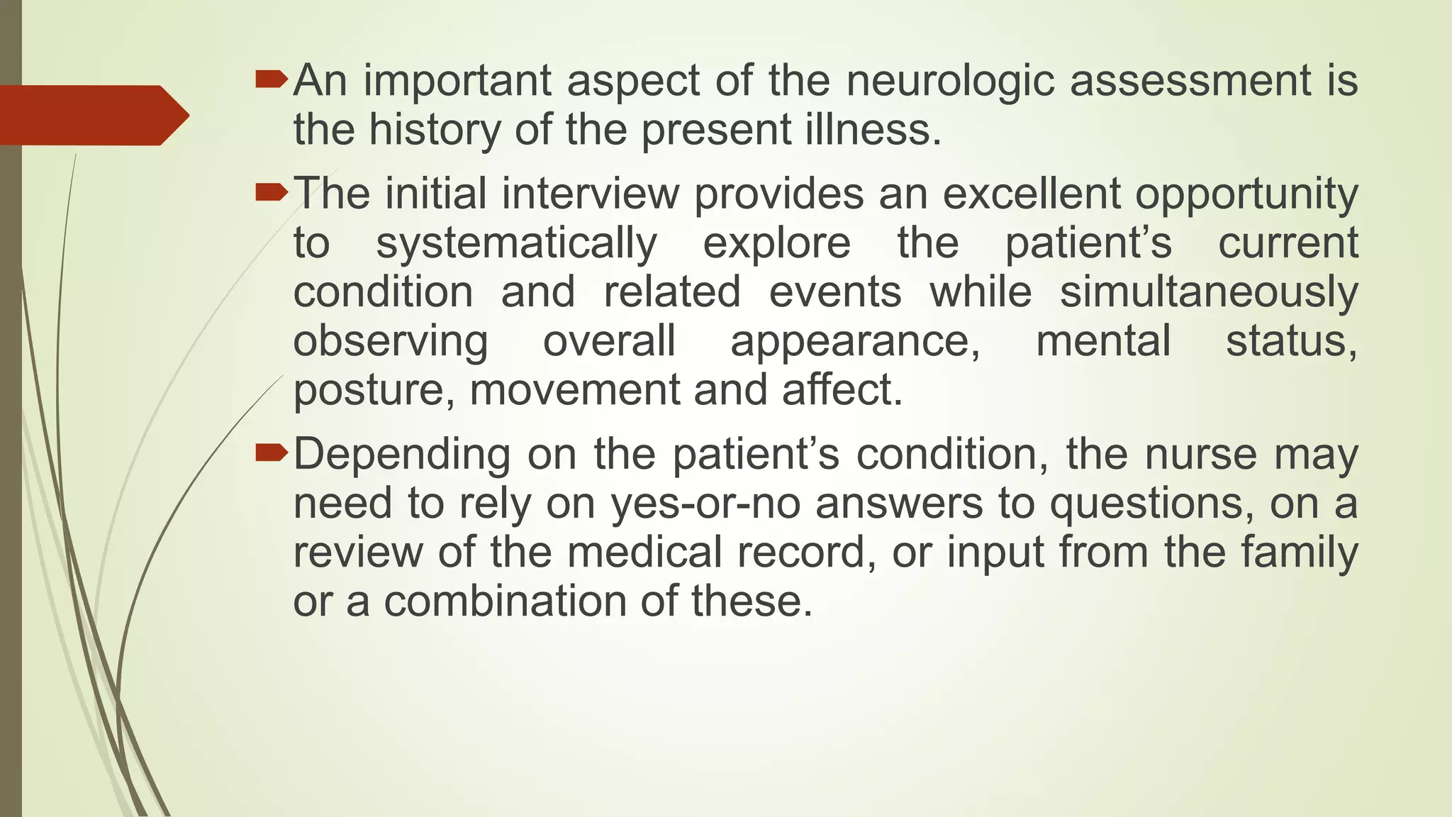 Neurological examination | PPTX