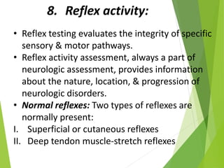 Neurological examination | PPTX