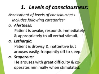 Neurological examination | PPTX