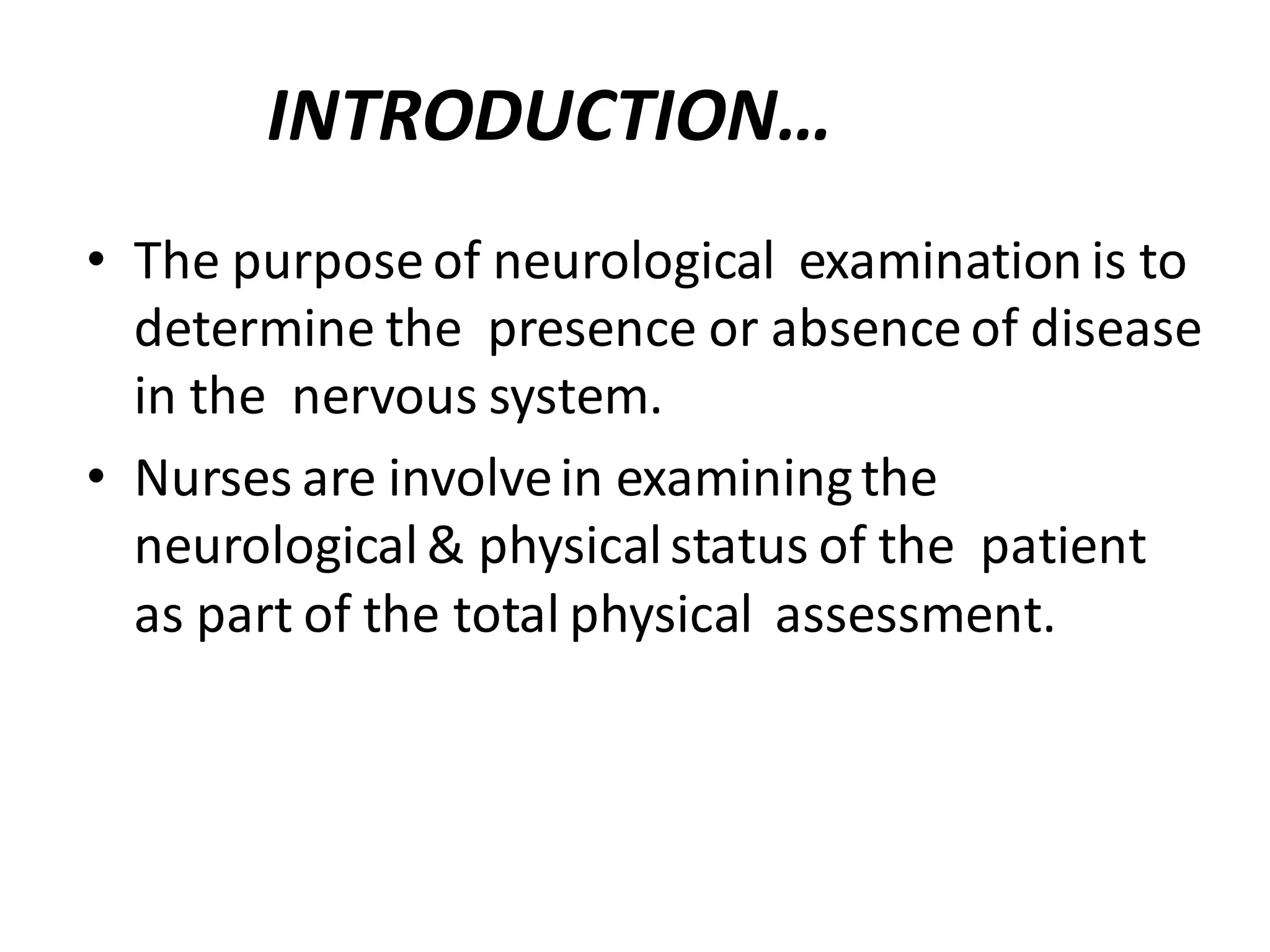 Neurological Examination Pdf