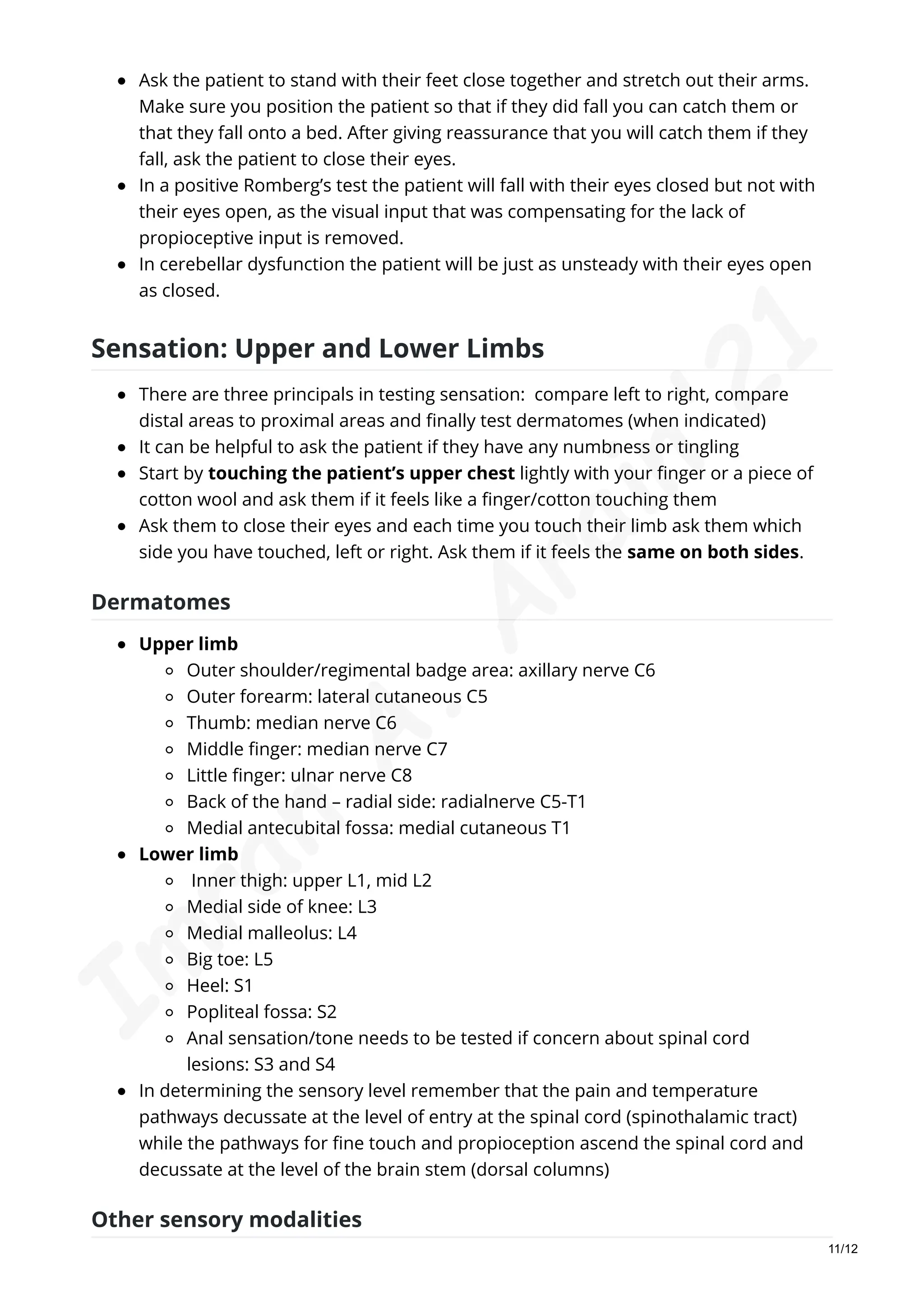 Neurological examination - Upper And Lower Limb.pdf