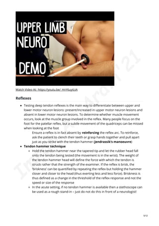 Neurological examination - Upper And Lower Limb.pdf