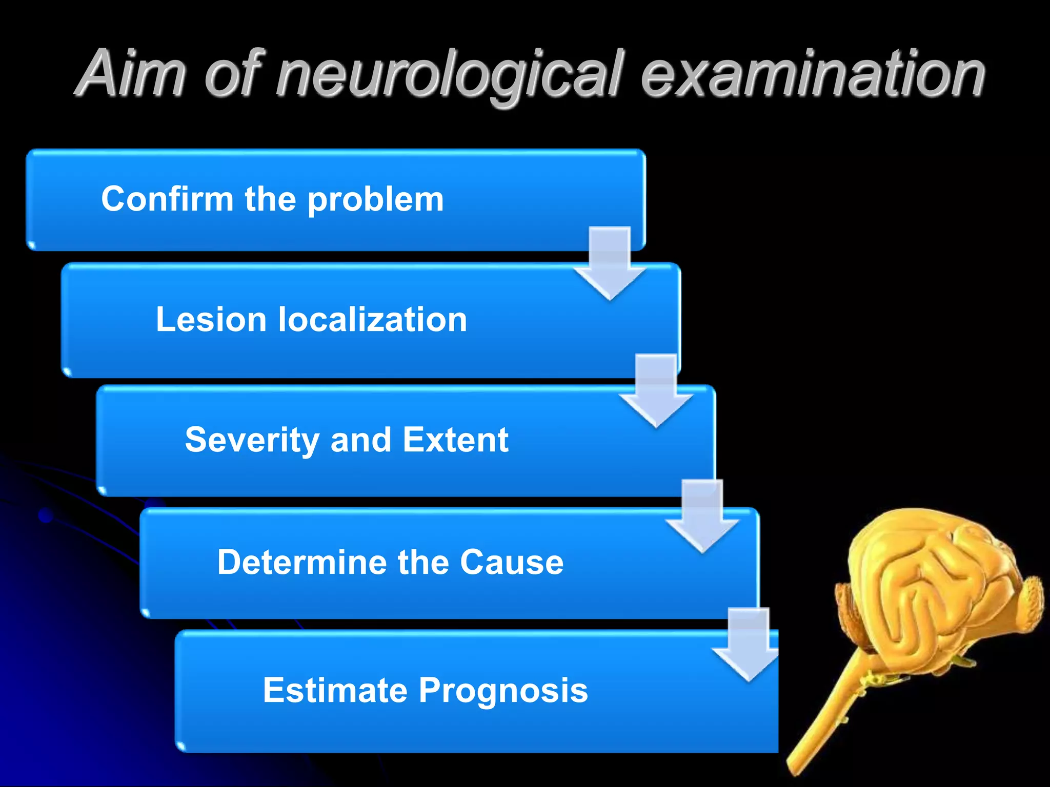 Neurological examination of vety patient. | PPTX