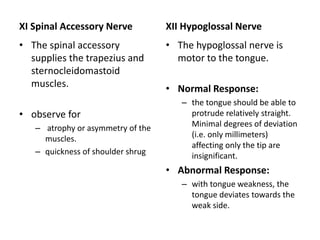 NEUROLOGICAL EXAMINATIONS | PPTX