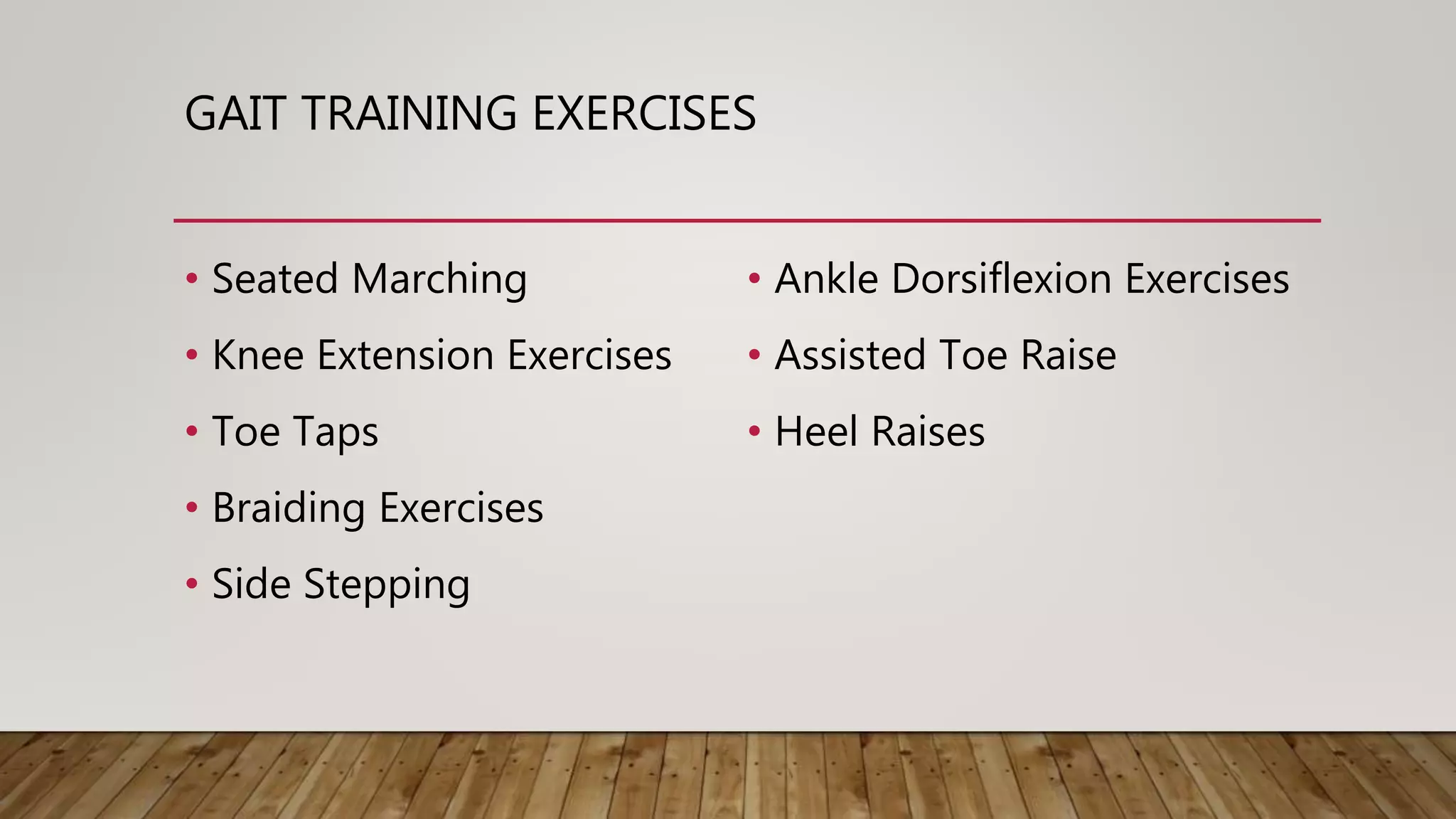 Neurological Gait Rehabilitation | PPTX