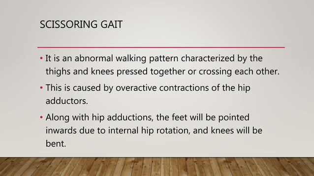 Neurological Gait Rehabilitation | PPTX