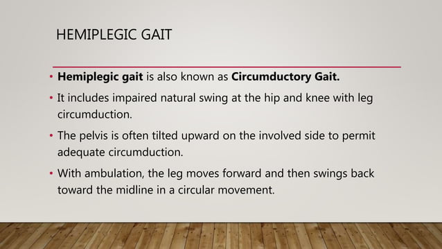 Neurological Gait Rehabilitation | PPTX