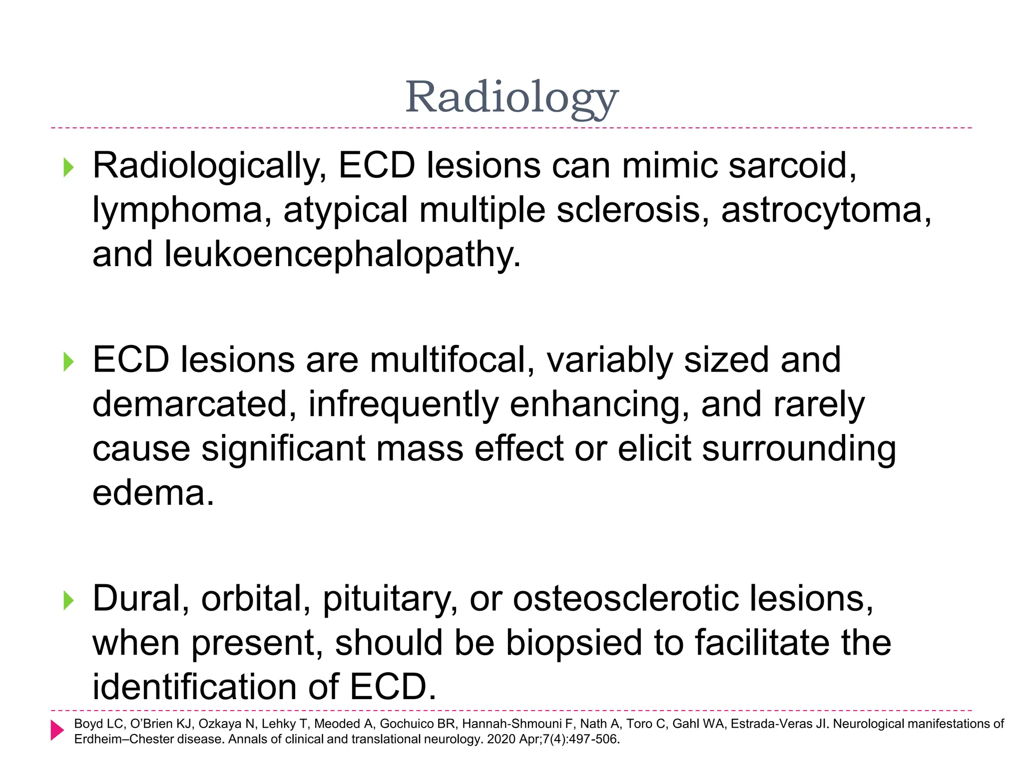 Neurological manifestations of Erdheim–Chester Disease.pptx