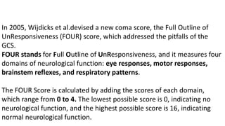 NEUROLOGICAL SCALES FOR ASSESSMENT OF CONSCIOUSNESS.pptx