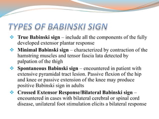 Neurological signs in medicine | PPTX