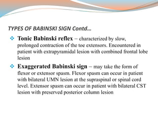 Neurological signs in medicine | PPTX