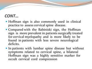 Neurological signs in medicine | PPTX
