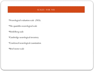 NEUROLOGICAL SOFT SIGNS IN PSYCHIATRY !! | PPTX