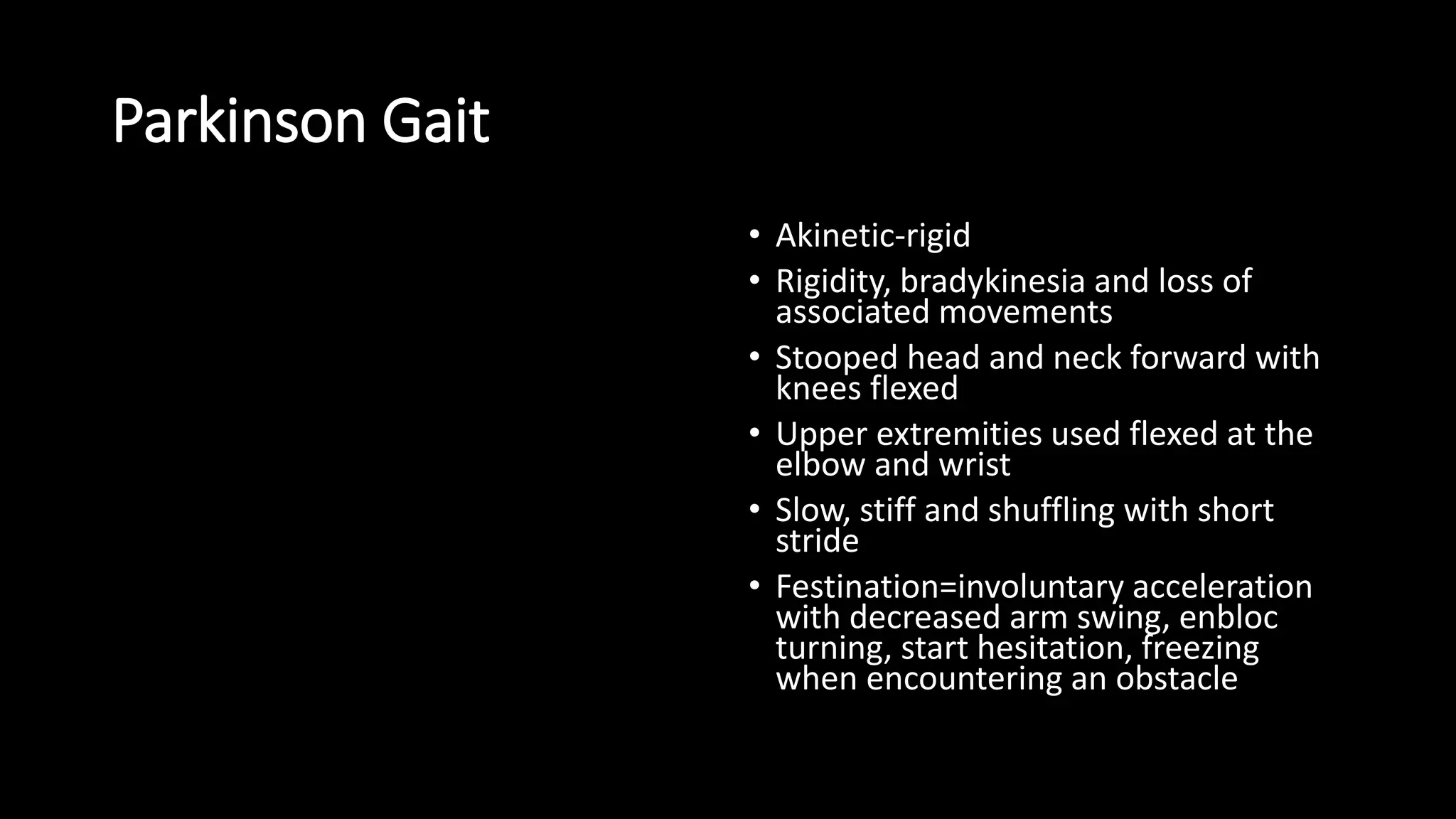 Neurological sources of gait dysfunction | PPTX