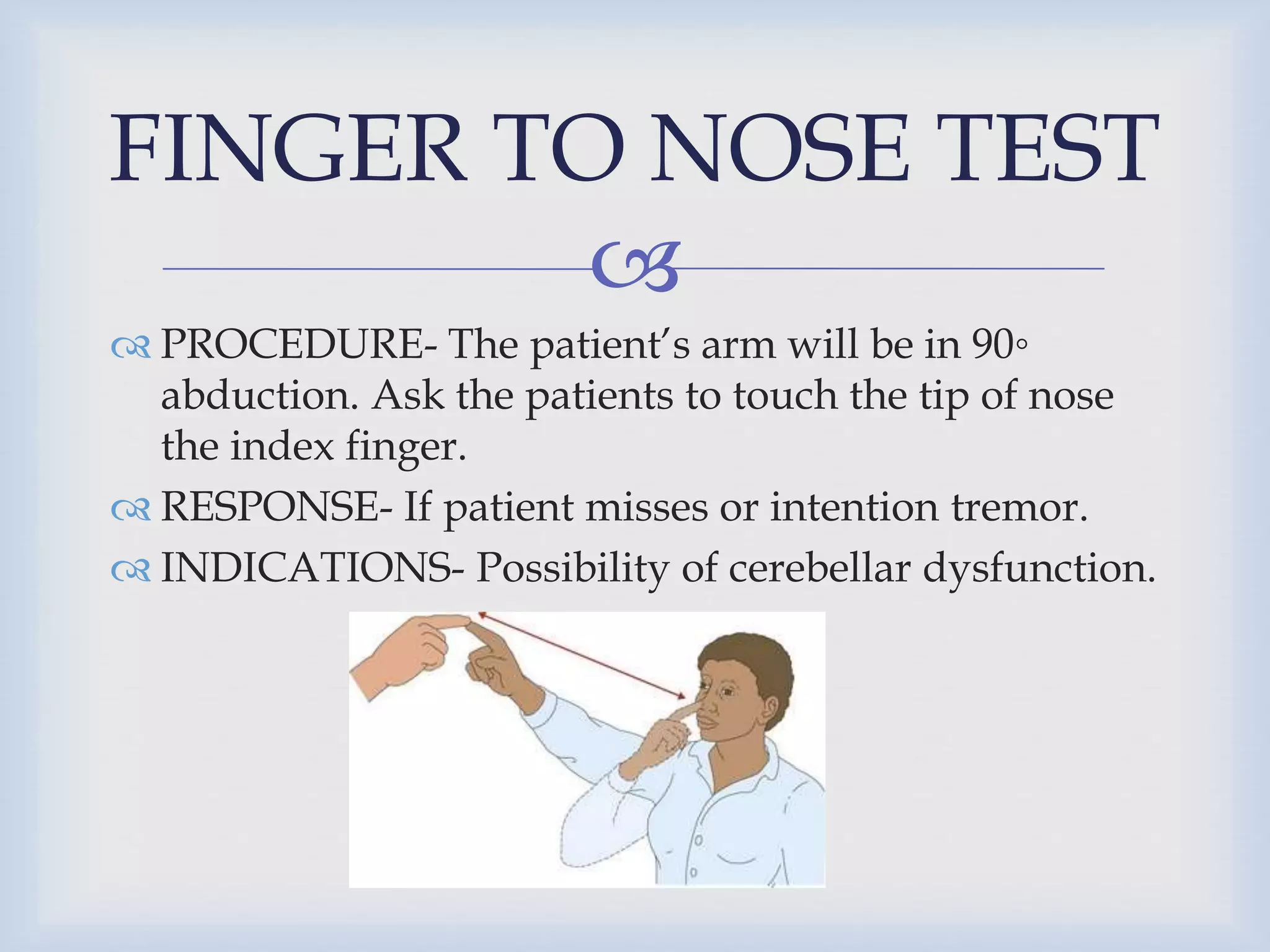 Neurological tests for physical therapists | PPTX