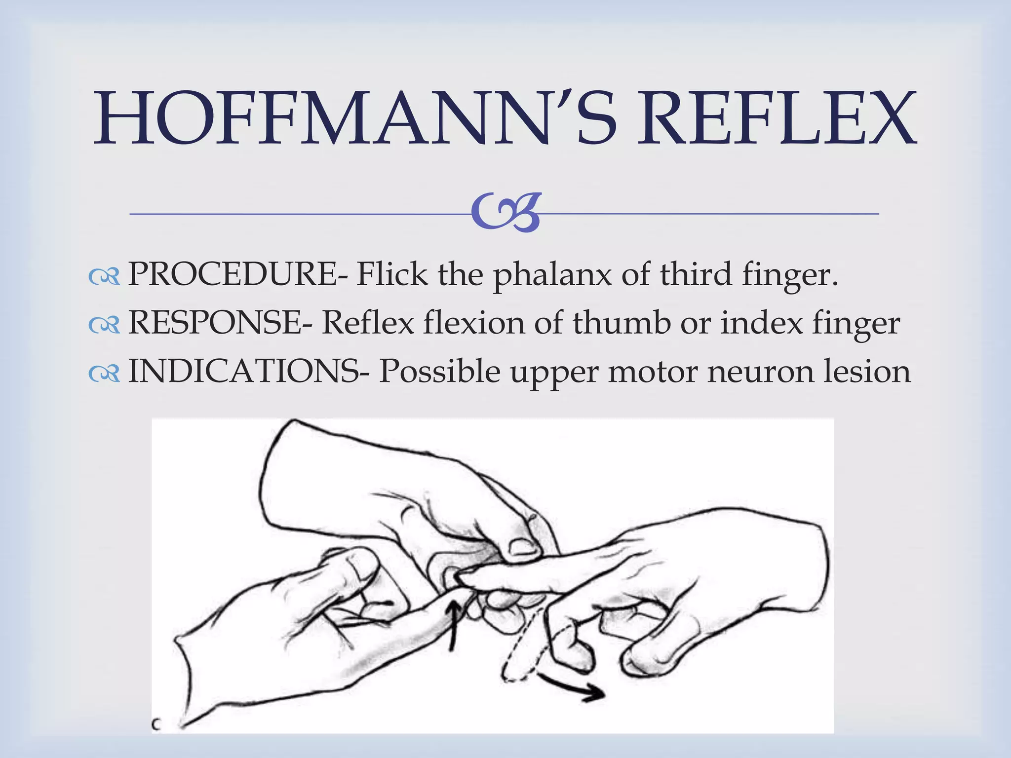 Neurological tests for physical therapists | PPTX
