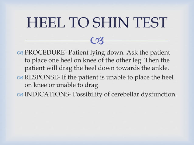 Neurological tests for physical therapists | PPTX