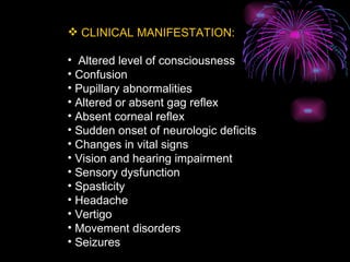 Neurologic Trauma ( Injuries ) | PPT