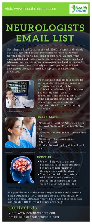 Neurologists email list | PDF