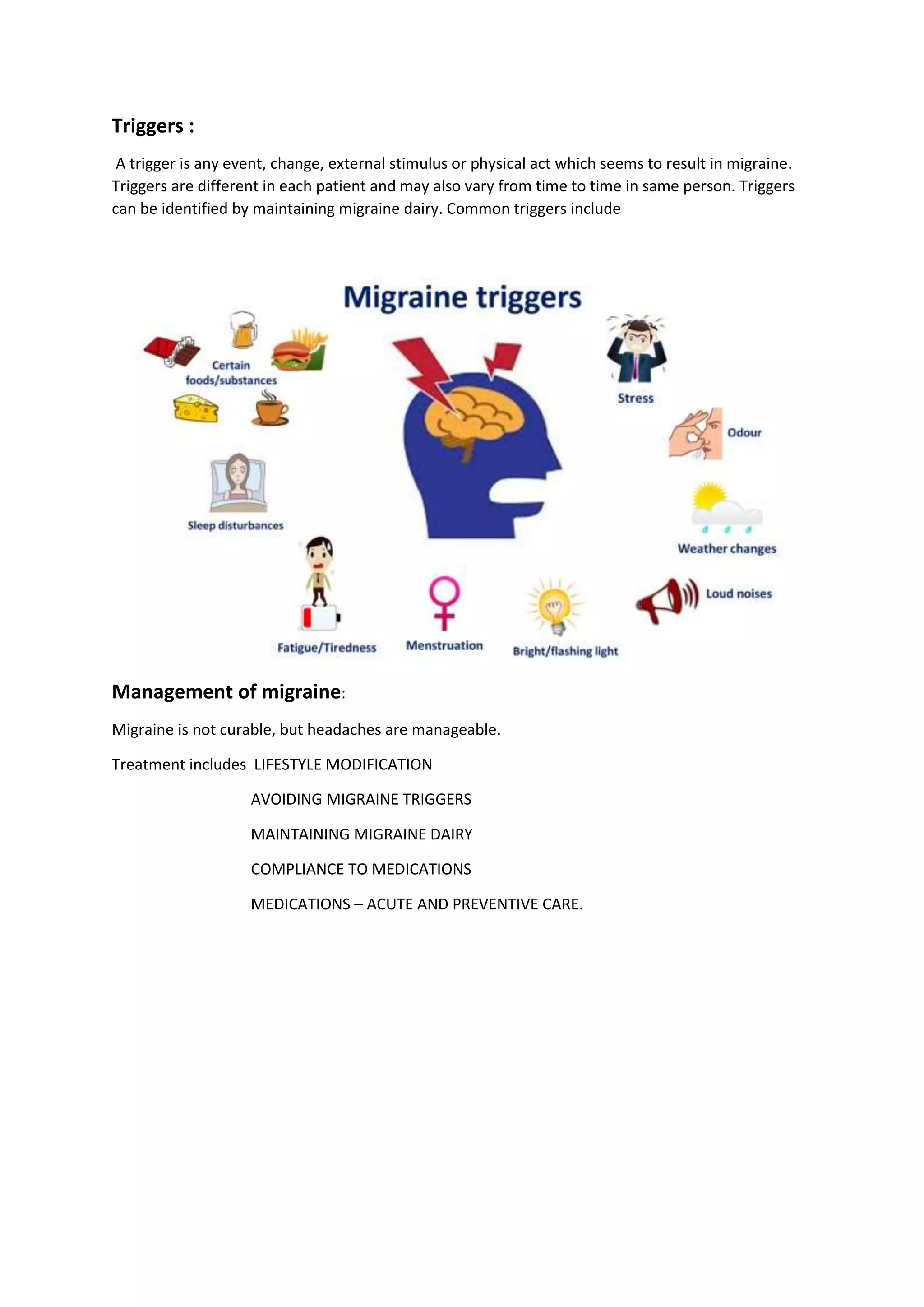 Neurology - Migraine causes and treatment options.docx