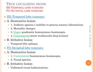 Neurology 11th brain tumors | PPT