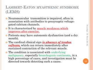 Neurology 14th diseases of the neuromuscular junction and myopathies | PDF