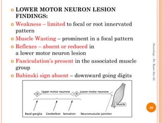 Neurology 1st clinical examination of the nervous system | PDF