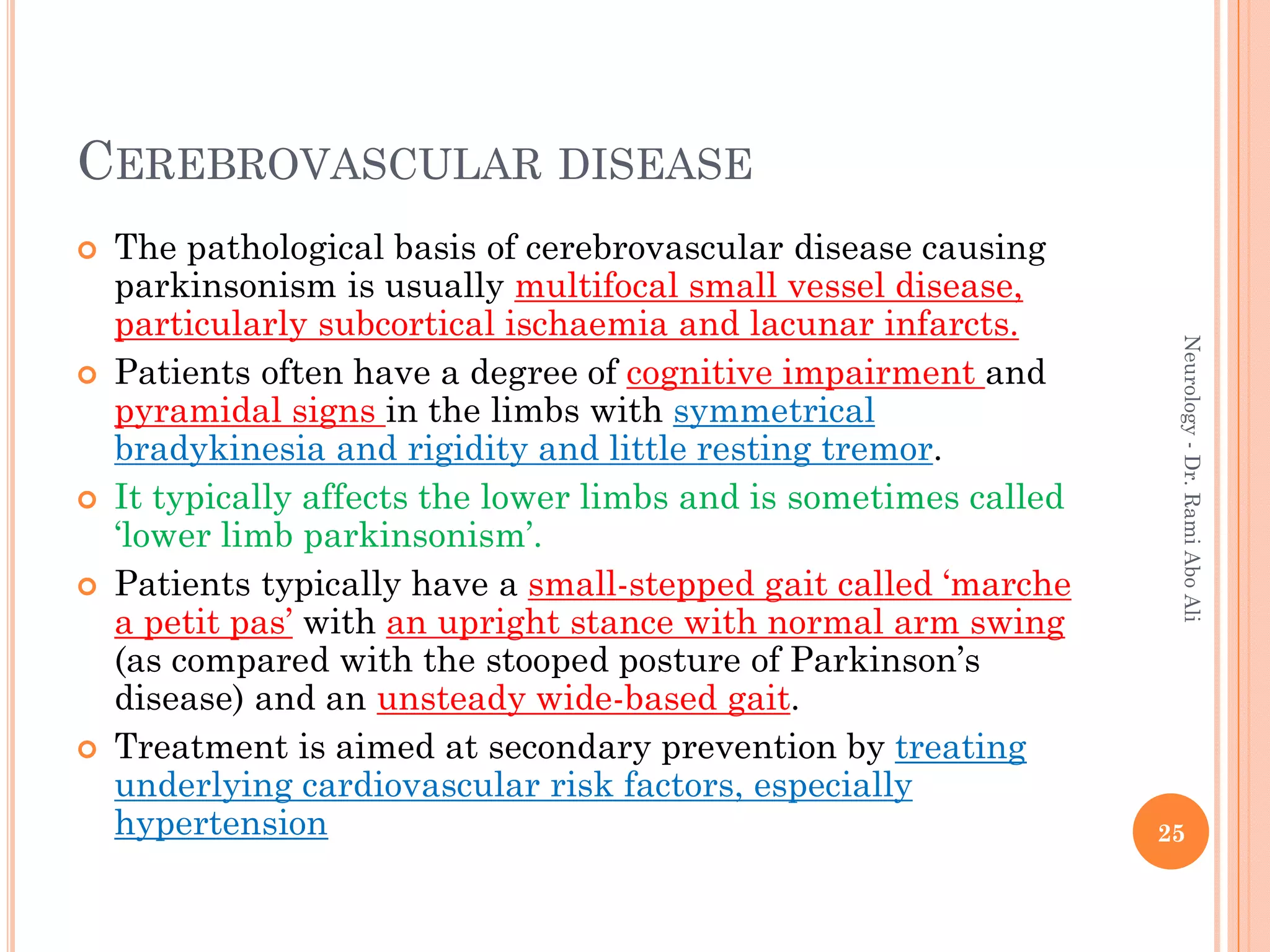 Neurology 7th the atypical parkinsonian disorders | PDF