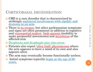 Neurology 7th the atypical parkinsonian disorders | PDF